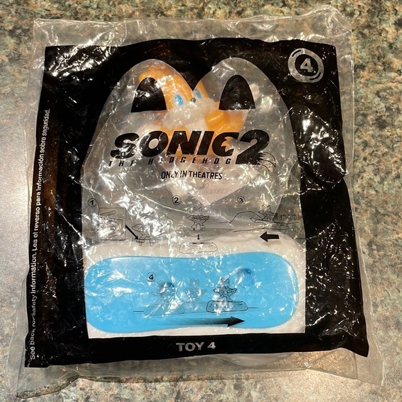 McDonald's | Toys | Sonic 2 The Hedgehog Toy 4 Mcdonalds Happy Meal Toy ...